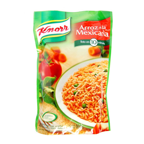 Knorr Mexican Style Rice 160g | Buy now at Mexgrocer.co.uk