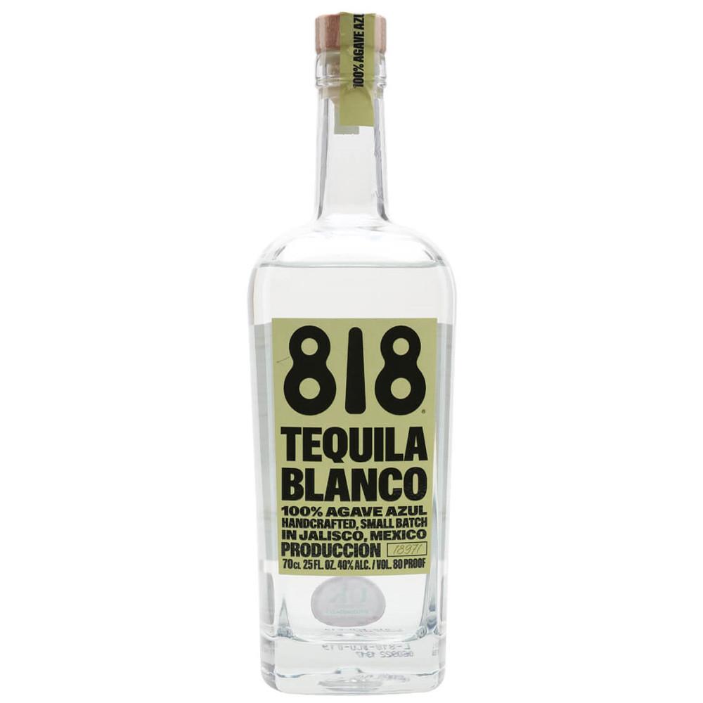 818 Tequila Blanco 700ml | Mexican Drinks Tequila Blanco Bottle | Buy ...