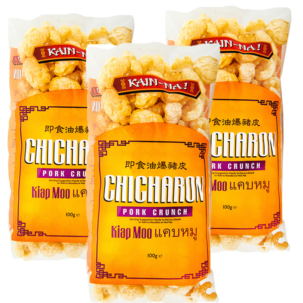 Chicharron 100g (Pack of 3) | Pork Scratchings, Crunchy Pork Rinds ...