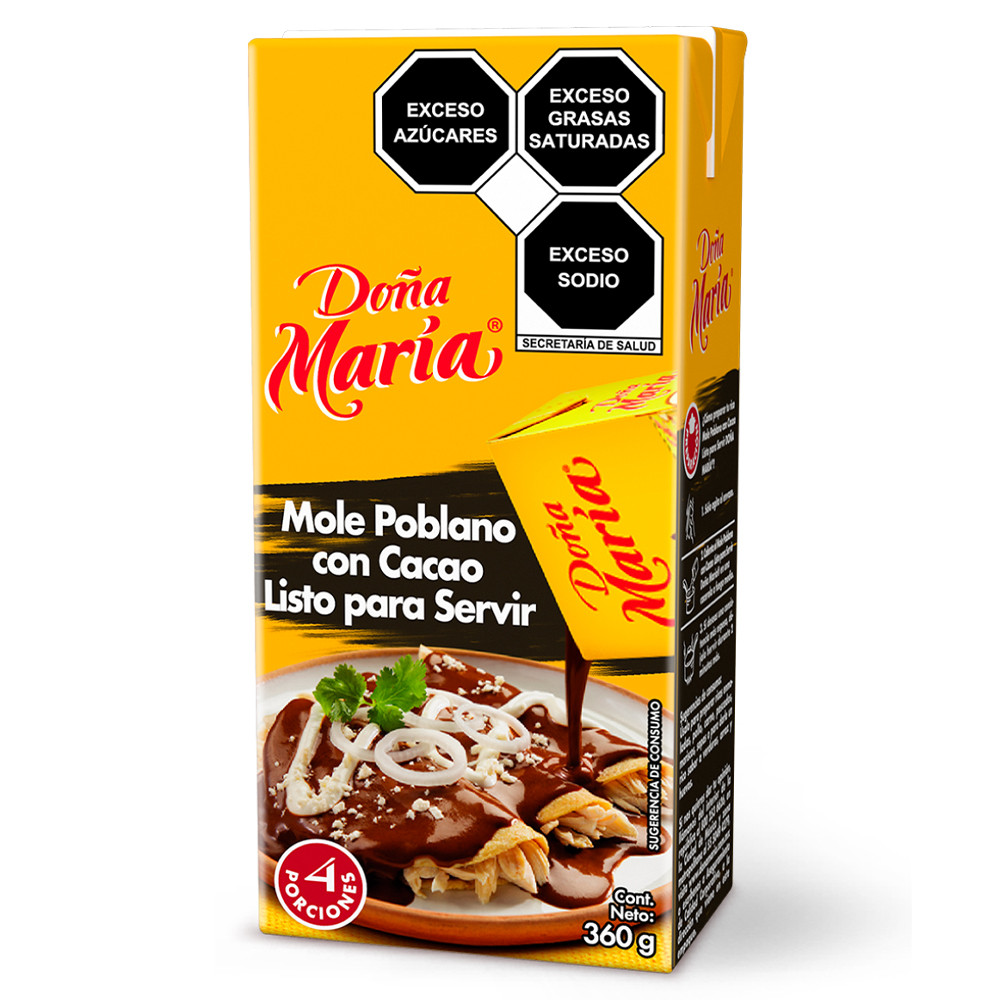 Dona Maria Poblano Mole 360g | Mexican Mole Sauce with Poblano Chilli ...