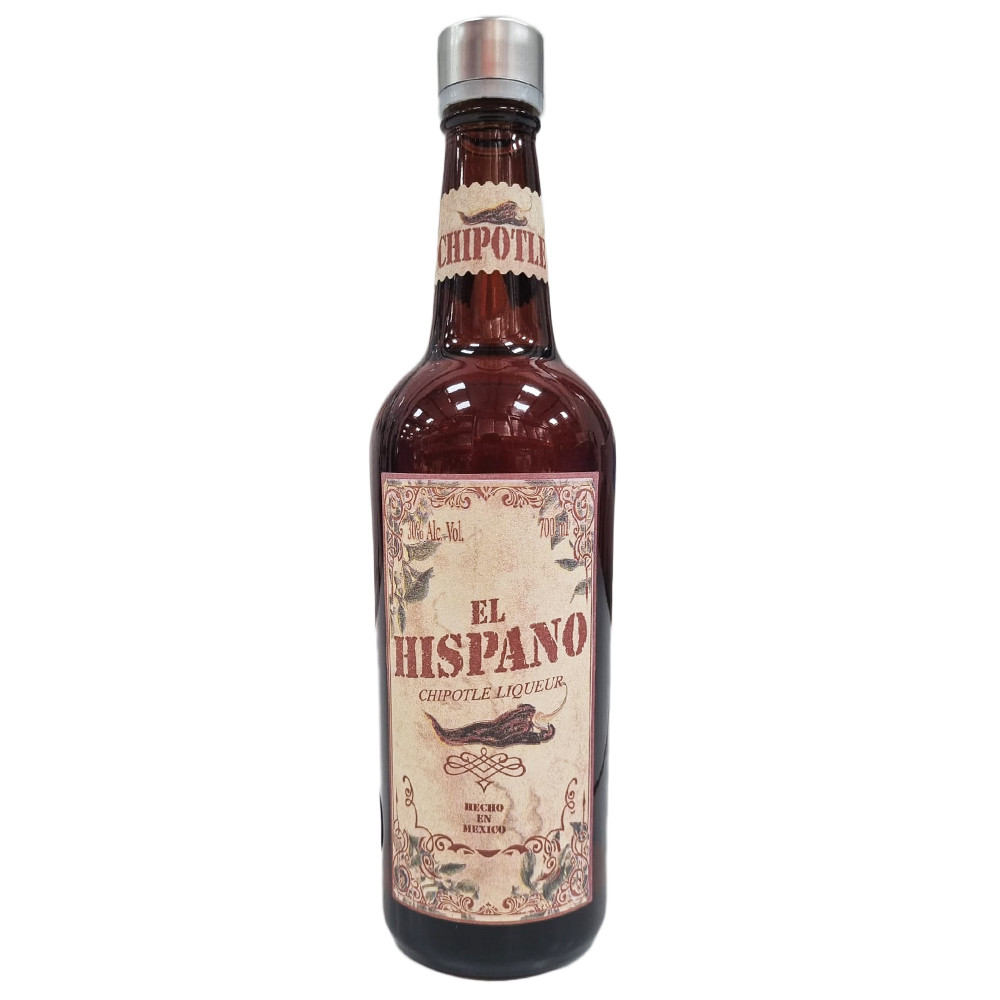 El Hispano Chipotle Liqueur 700ml | Mexican Drink Chipotle Infused ...