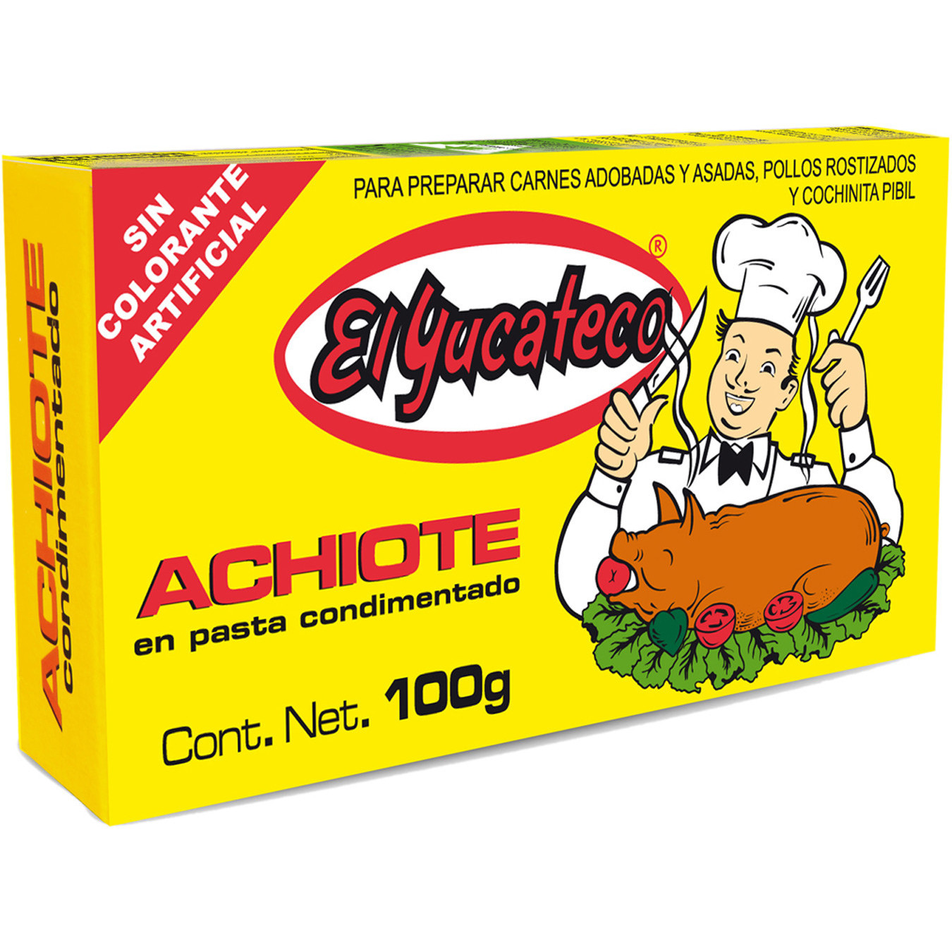 El Yucateco Achiote Paste 100g | Achiote Paste made from annatto seeds ...