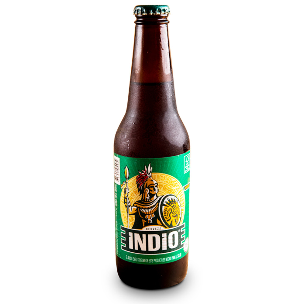 Indio Lager 355ml | Mexican Indio Dark Beer in Can 4.1% | Buy Online at ...