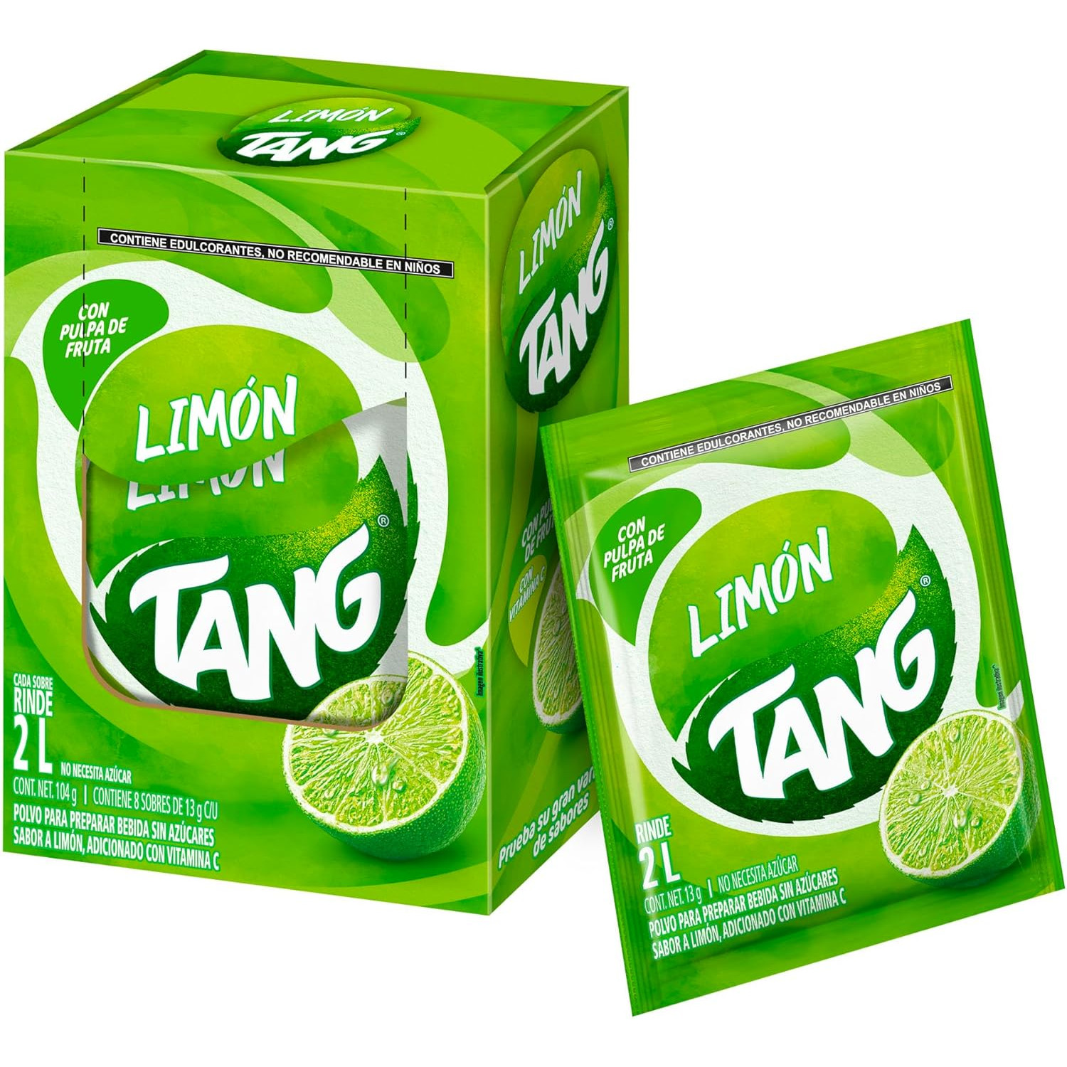 Lime Tang Powder Mix 104g | Mexican Instant Drink Mix | Buy at MexGrocer