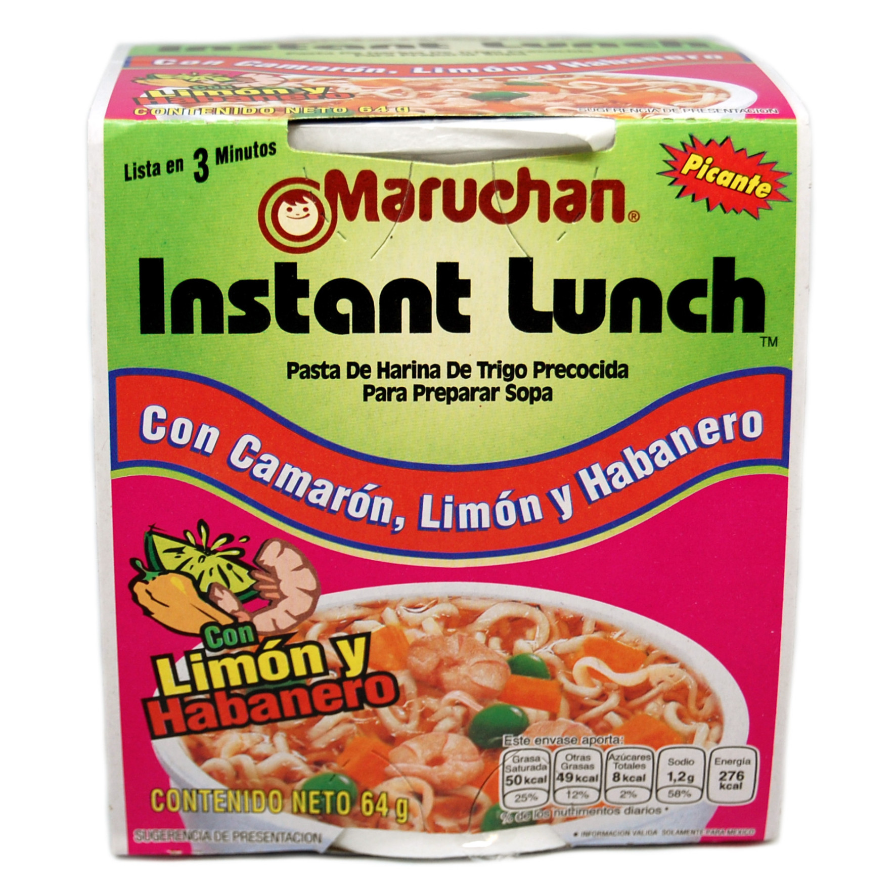Maruchan Shrimp with Lime and Habanero soup | Buy now at Mexgrocer.co.uk