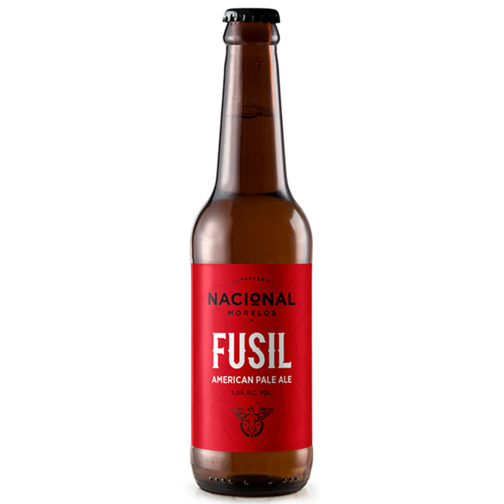 Nacional Morelos Fusil Pale Ale 355ml | Buy online at Mexgrocer.co.uk