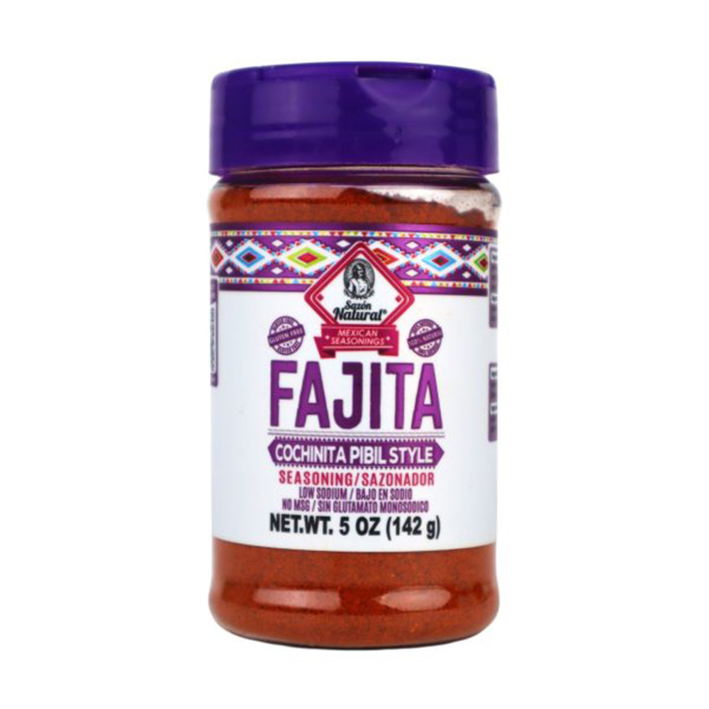 Sazon Natural Fajita Seasoning | Mexican Pibil Style Fajita Seasoning ...