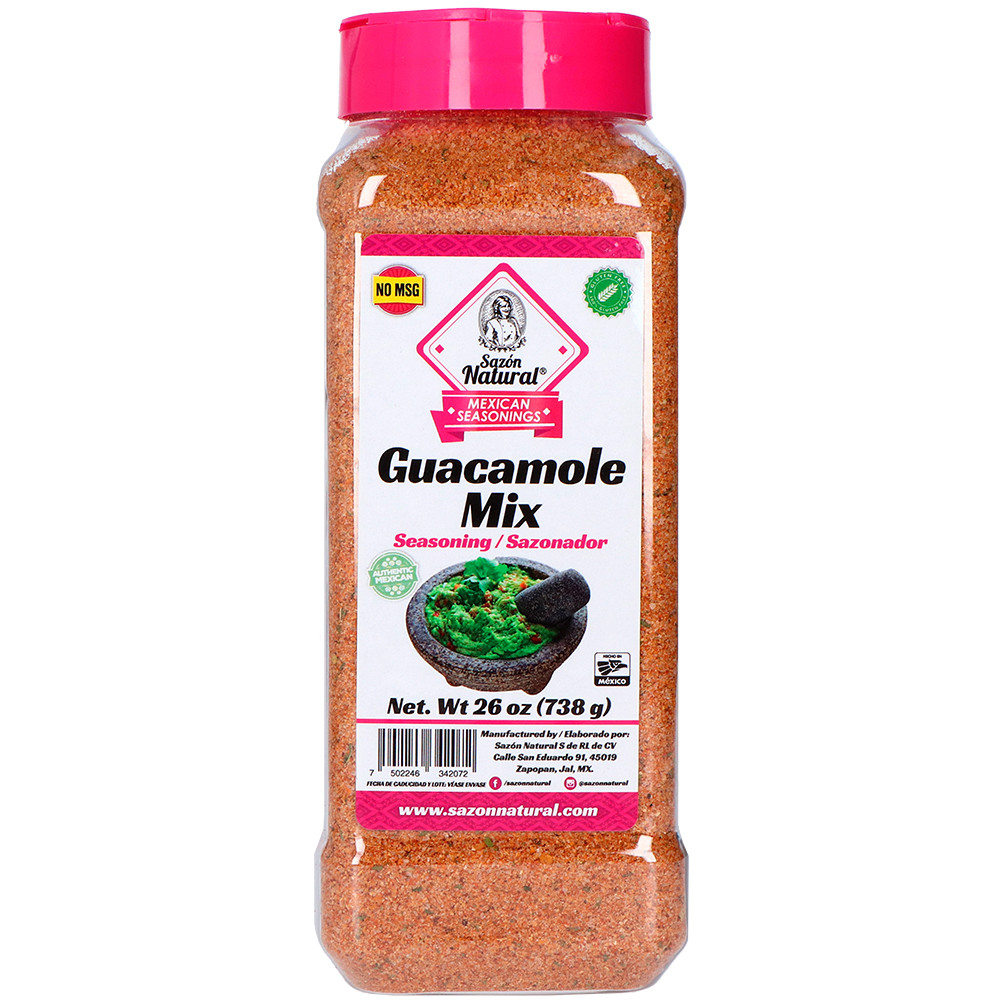 Sazon Natural Piko Pikin Guacamole Mix 738g | Mexican Seasoning Mix for ...