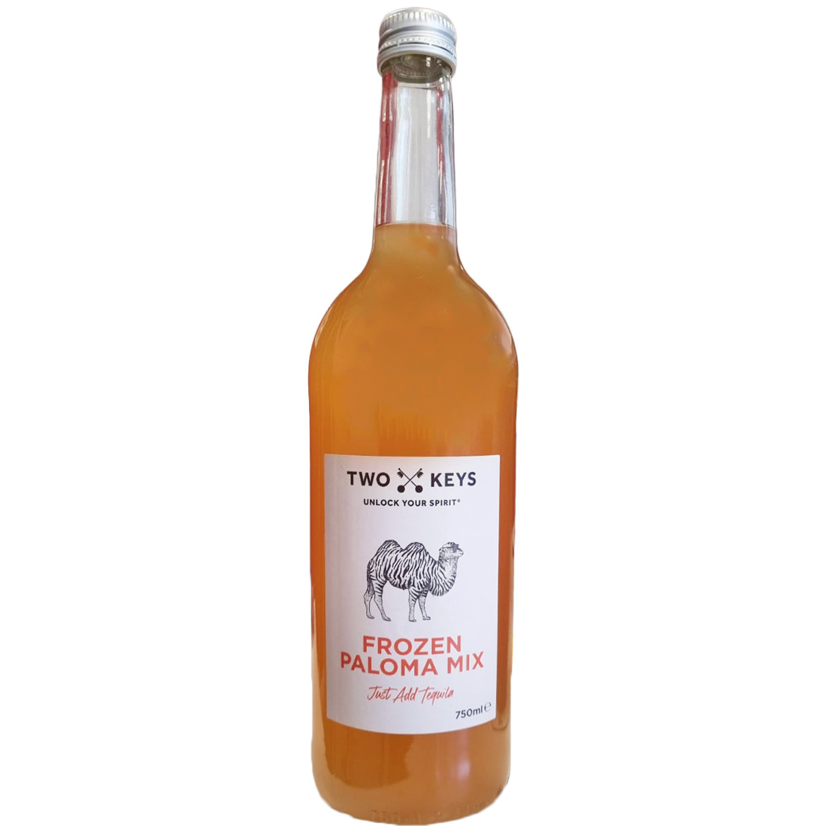 Two Keys Frozen Paloma Mix 750ml | Mexican Pink Grapefruit Mixer for ...