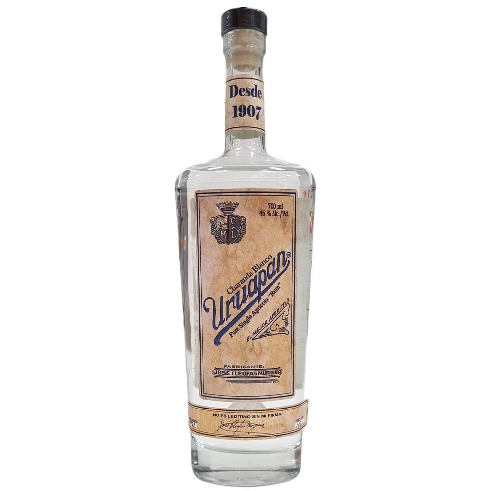 Uruapan Charanda Blanco | Pure Single Agricola Rum, Mexican Drinks ...