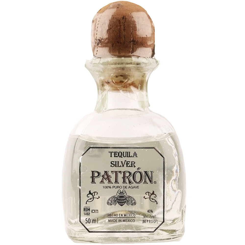 Patrón Silver Tequila 50ml | Buy at MexGrocer UK