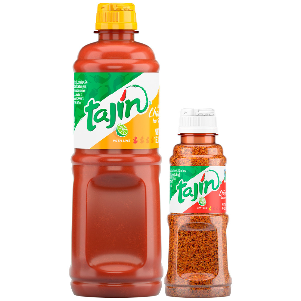 Tajin Chilli and Lime Seasoning & Chamoy Liquid Pack | Buy Mexican ...